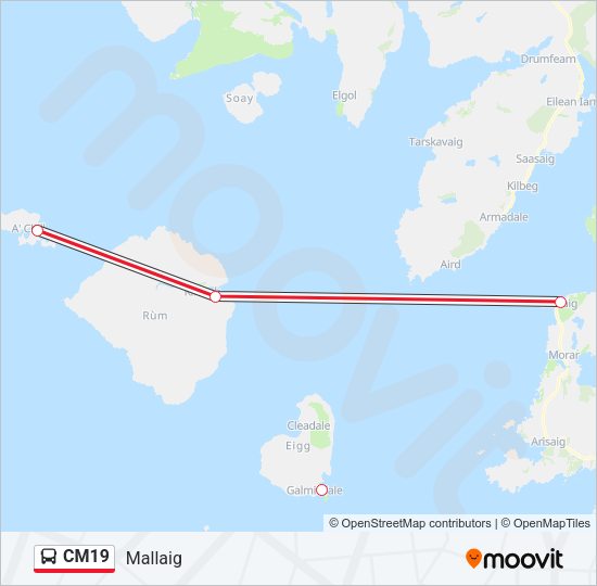 cm19 Route: Schedules, Stops & Maps - Mallaig (Updated)