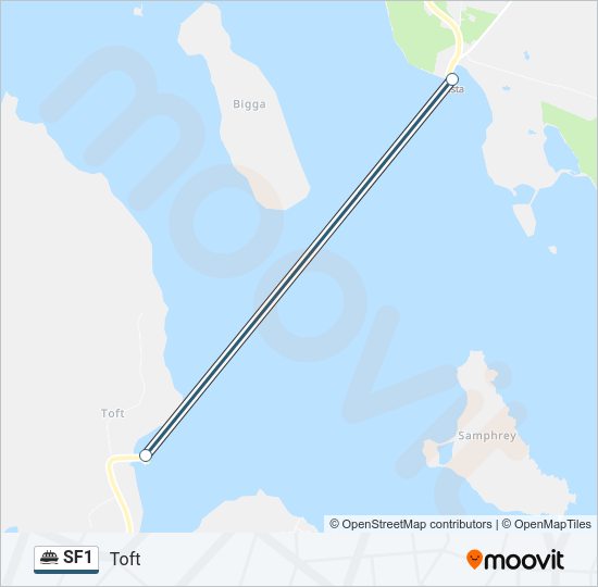 SF1 Route: Schedules, Stops & Maps - Toft (Updated)
