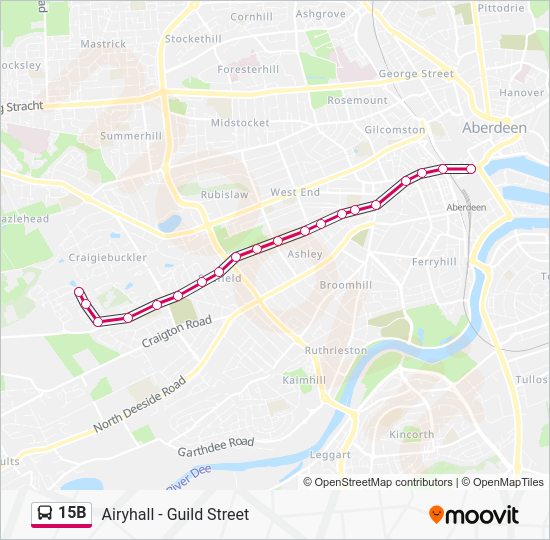 15B Route: Schedules, Stops & Maps - Aberdeen (Updated)