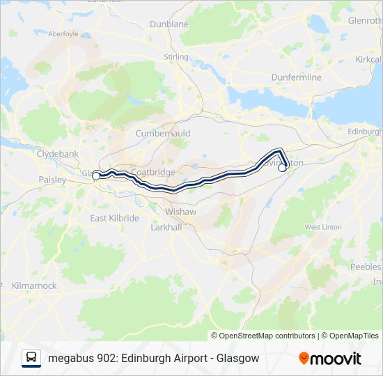 megabus 902 Route: Schedules, Stops & Maps - Livingston (Updated)