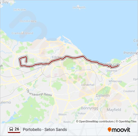 26 Route: Schedules, Stops & Maps - Clermiston (Updated)