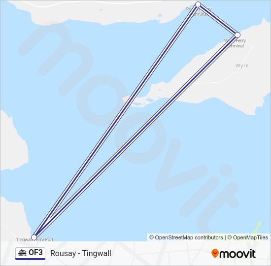 of3 Route: Schedules, Stops & Maps - Tingwall (Updated)