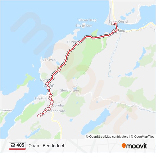 405 Route: Schedules, Stops & Maps - North Connel (Updated)