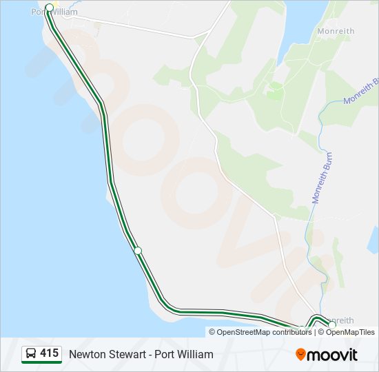 415 Route: Schedules, Stops & Maps - Monreith (Updated)