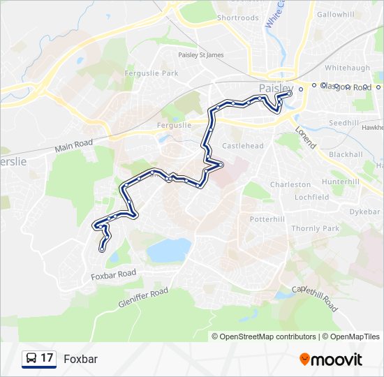 17 Route Schedules Stops Maps Foxbar Updated 17 Route Schedules Stops Maps Foxbar Updated