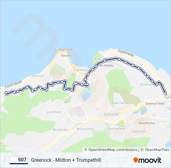 507 Route: Schedules, Stops & Maps - Trumpethill (Updated)