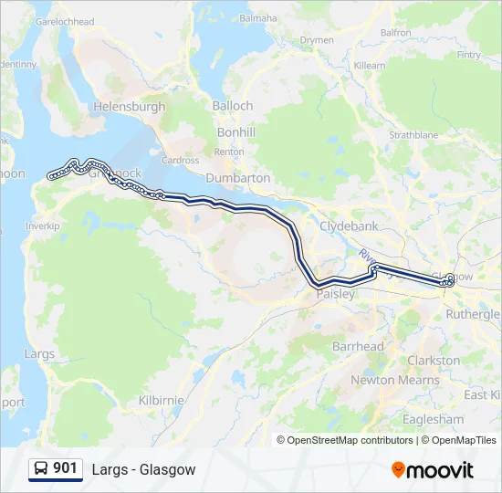 901 Route: Schedules, Stops & Maps - Levan (Updated)