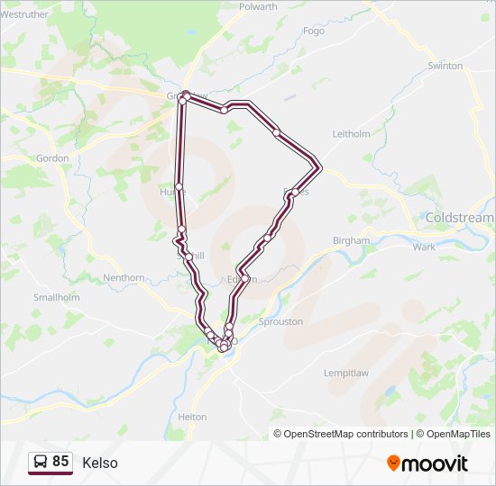 85 Route: Schedules, Stops & Maps - Kelso (Updated)
