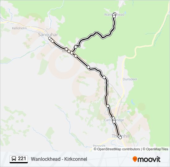 221 Route: Schedules, Stops & Maps - Thornhill (Updated)