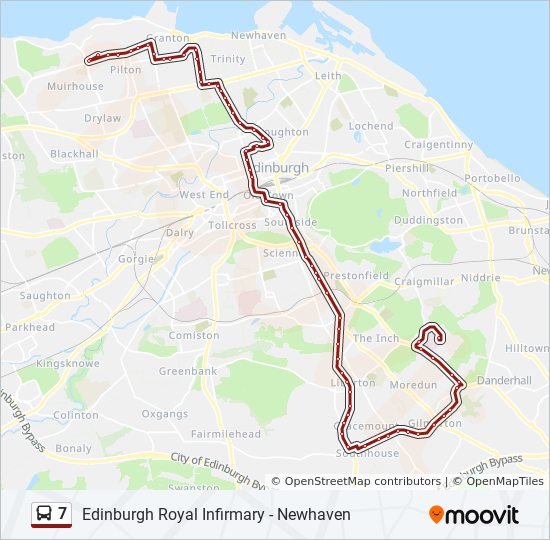 7 Route: Schedules, Stops & Maps - Granton (Updated)