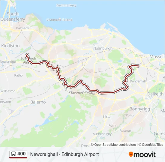 400 Route: Schedules, Stops & Maps - Edinburgh Airport (Updated)