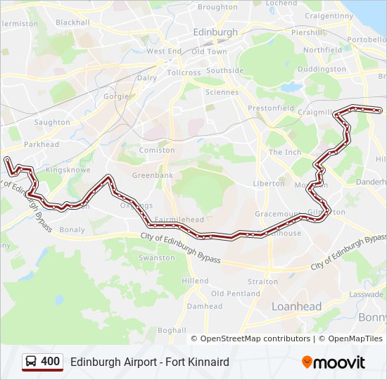 400 Route: Schedules, Stops & Maps - Calders (Updated)