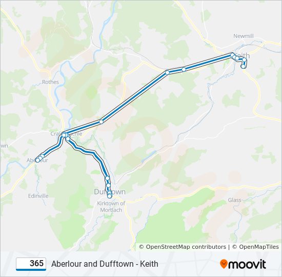 365 Route: Schedules, Stops & Maps - Keith (Updated)