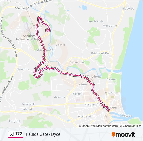 172 Route: Schedules, Stops & Maps - Aberdeen (Updated)