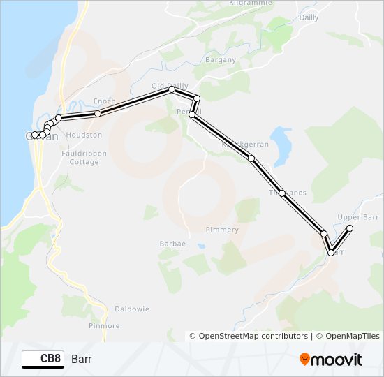 cb8 Route: Schedules, Stops & Maps - Barr (Updated)
