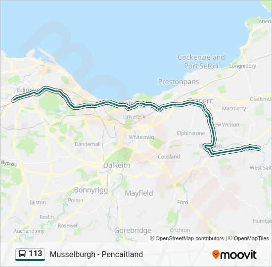 113 Route: Schedules, Stops & Maps - Haymarket (Updated)