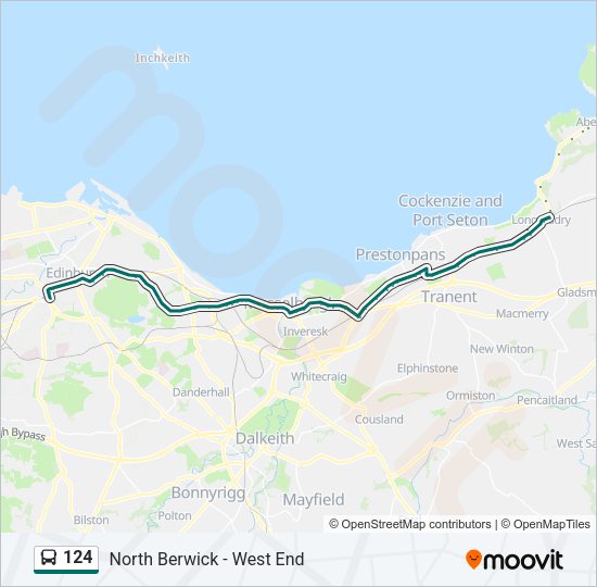 124 Route: Schedules, Stops & Maps - West End (Updated)