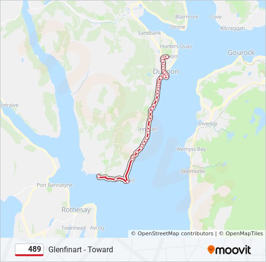 489 Route: Schedules, Stops & Maps - Kirn (Updated)