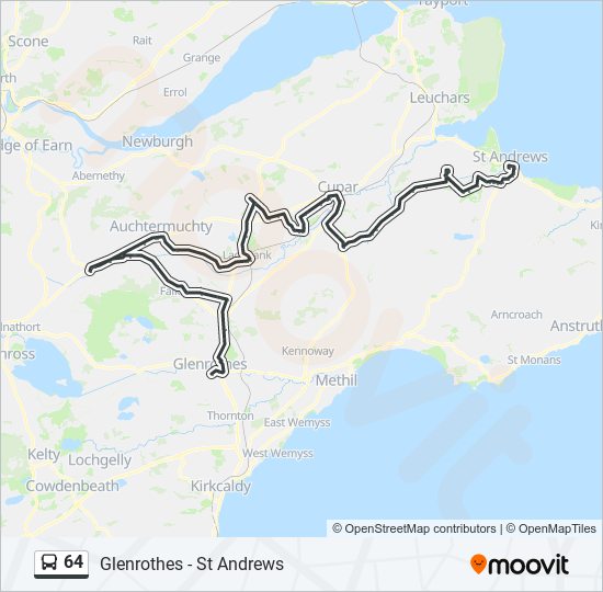64 Route Schedules Stops Maps Glenrothes Updated 64 Route Schedules Stops Maps Glenrothes Updated