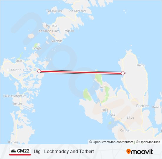 cm22 Route: Schedules, Stops & Maps - Lochmaddy (Updated)