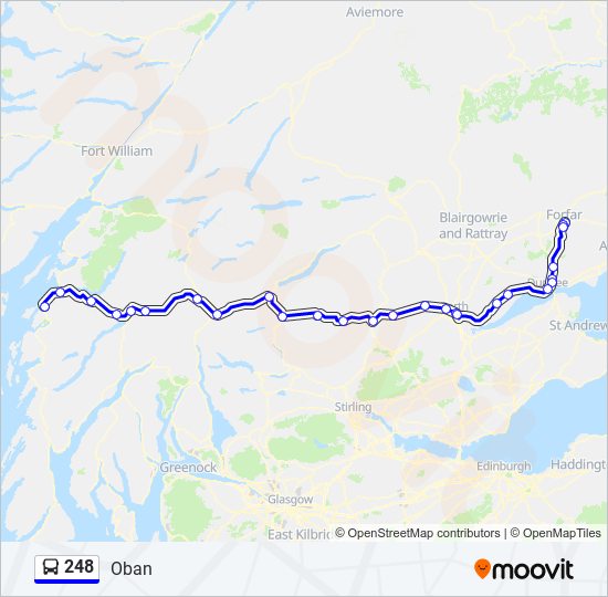 248 Route: Schedules, Stops & Maps - Oban (Updated)