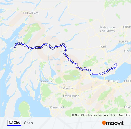 266 Route: Schedules, Stops & Maps - Oban (Updated)