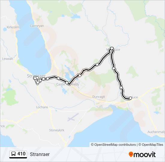 410 Route: Schedules, Stops & Maps - Stranraer (Updated)