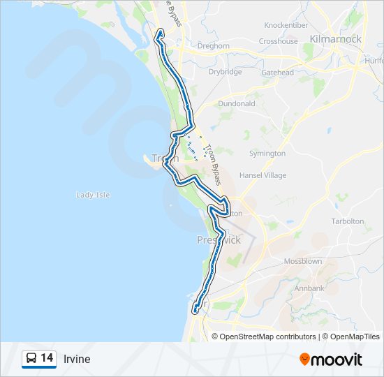 14 Route: Schedules, Stops & Maps - Irvine (Updated)