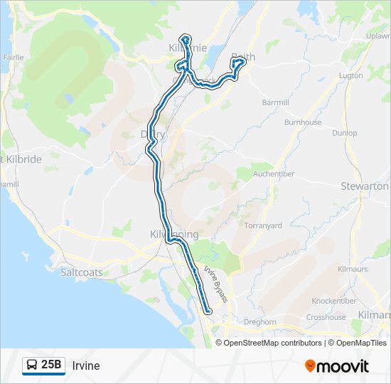25B Route: Schedules, Stops & Maps - Irvine (Updated)
