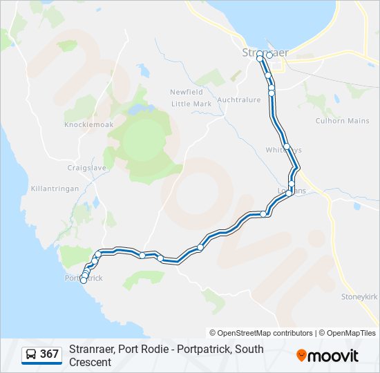 367 Route: Schedules, Stops & Maps - Stranraer (Updated)