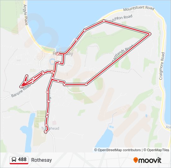 488 Route: Schedules, Stops & Maps - Rothesay (Updated)