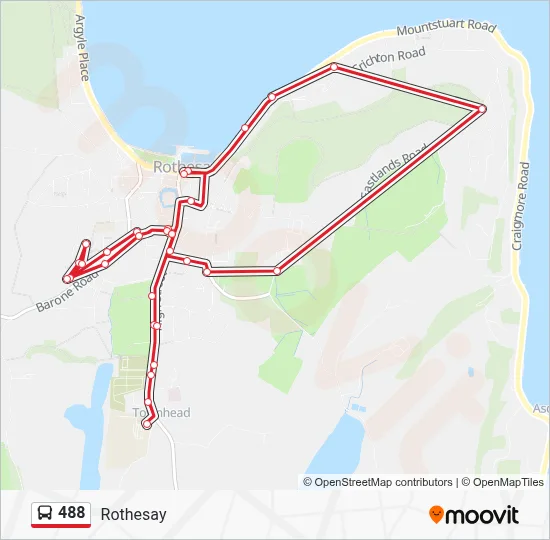 488 Route: Schedules, Stops & Maps - Rothesay (Updated)