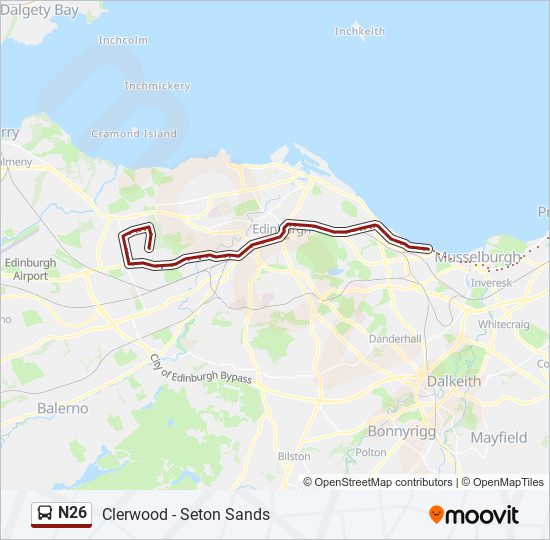 n26 Route: Schedules, Stops & Maps - Clermiston (Updated)