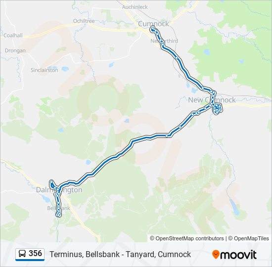 356 Route: Schedules, Stops & Maps - Bellsbank (Updated)