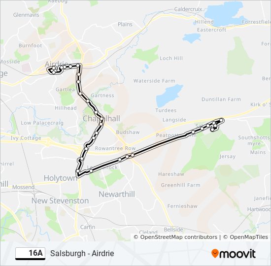 16a Route: Schedules, Stops & Maps - Airdrie (Updated)