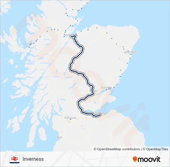 SCOTRAIL Route: Schedules, Stops & Maps - Inverness (Updated)