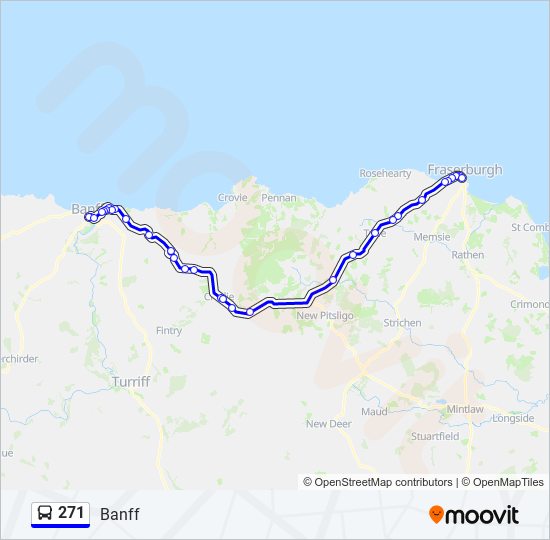 271 Route: Schedules, Stops & Maps - Banff (Updated)
