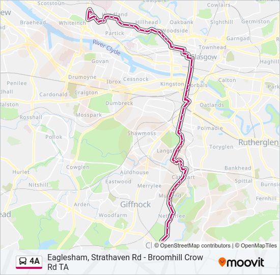 4A Route: Schedules, Stops & Maps - Stamperland (Updated)