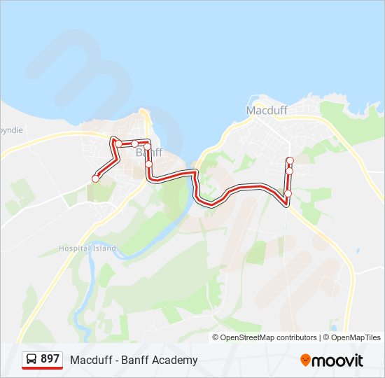 897 Route: Schedules, Stops & Maps - Banff (Updated)