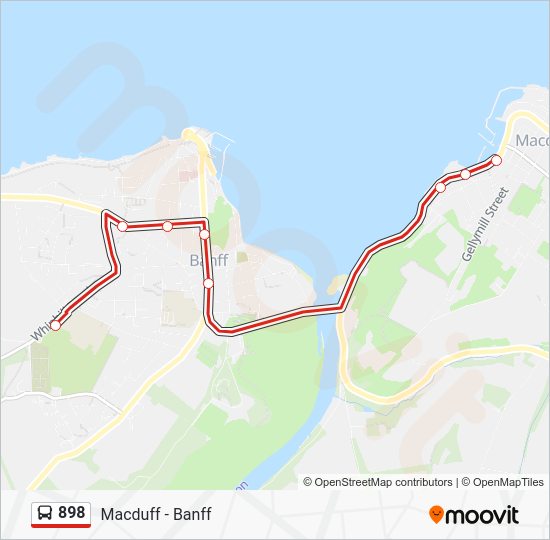 898 Route: Schedules, Stops & Maps - Banff (Updated)