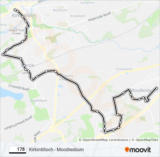 178 Route: Schedules, Stops & Maps - Kirkintilloch (Updated)