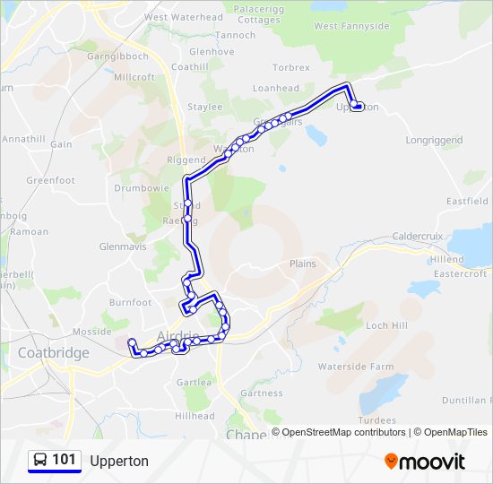 101 Route: Schedules, Stops & Maps - Upperton (Updated)