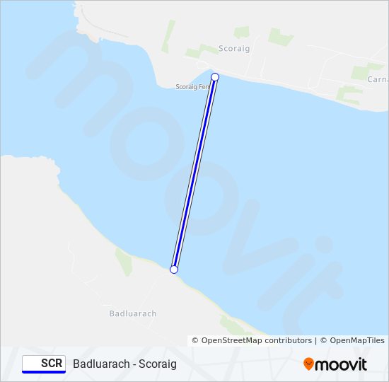 scr Route: Schedules, Stops & Maps - Scoraig (Updated)