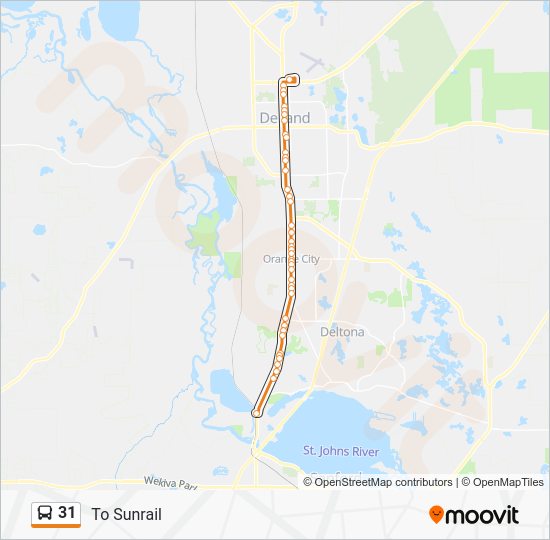 31 Route: Schedules, Stops & Maps - To Sunrail (Updated)