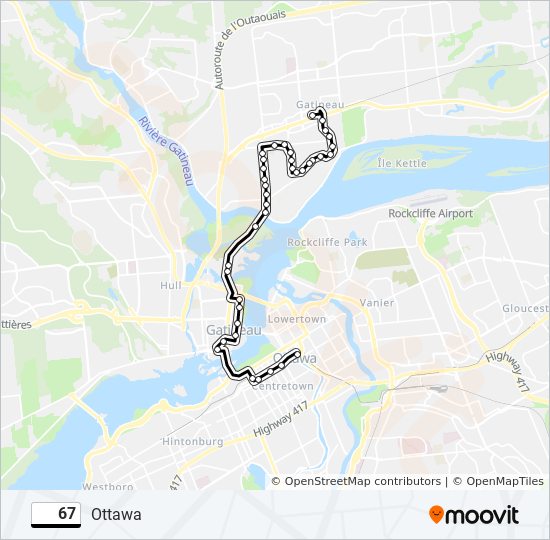 67 Route: Schedules, Stops & Maps - Ottawa (Updated)