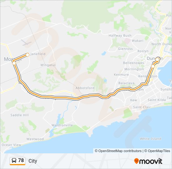 78 Route: Schedules, Stops & Maps - City (Updated)