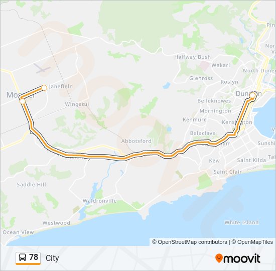 78 Route: Schedules, Stops & Maps - City (Updated)
