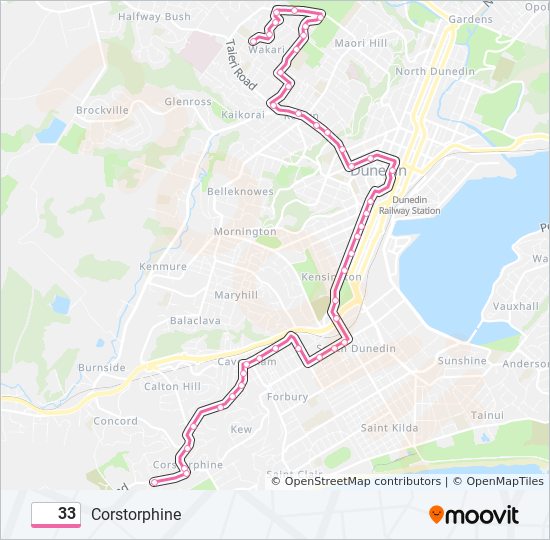 33 Route: Schedules, Stops & Maps - Corstorphine (Updated)