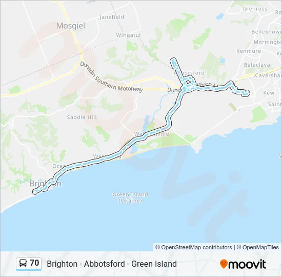 70 Route: Schedules, Stops & Maps - Concord Via Green Island And ...