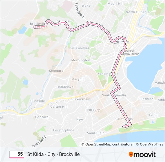 55 Route: Schedules, Stops & Maps - Brockville (Updated)
